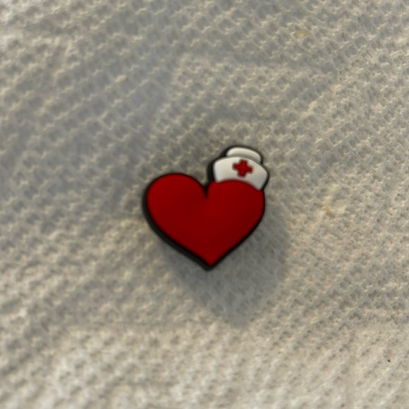 unbranded | Accessories | Jibbitz For Crocs Heart With Nurse Cap | Poshmark